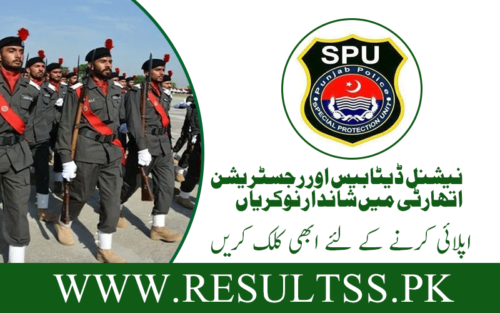 Punjab Police SPU Jobs 2025 Apply Online at punjabpolice.gov.pk